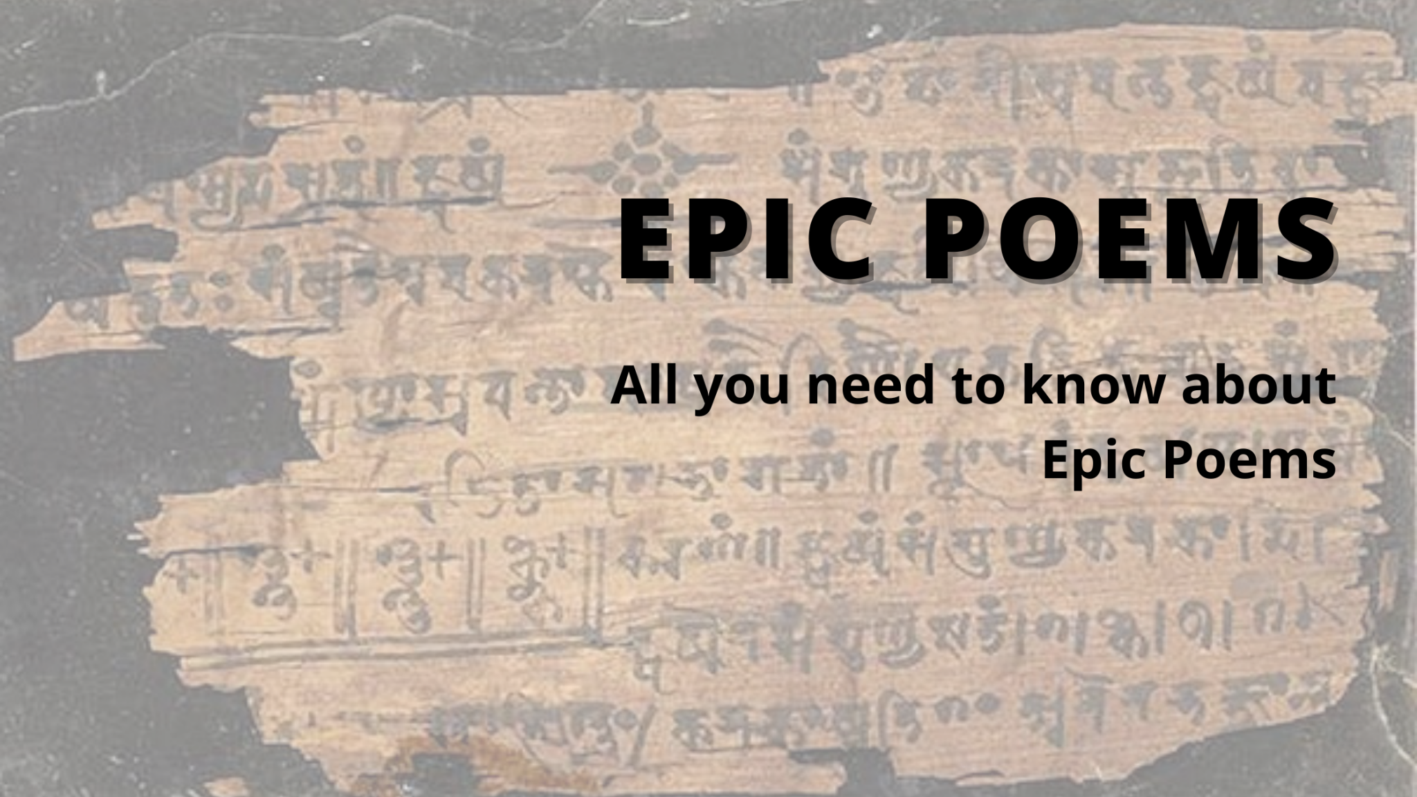 Epic Poem Examples For Kids Epic Poem Examples For Kids
